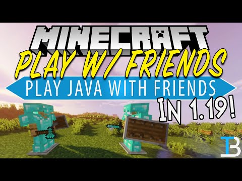 How To Play with Friends in Minecraft Java Edition 1.19 (PC)