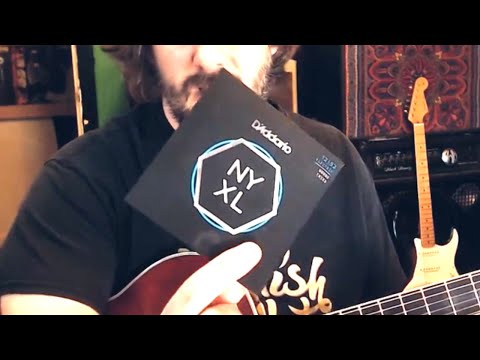 D'Addario NYXL 12-52 Guitar Strings Review on an Archtop - 1252W