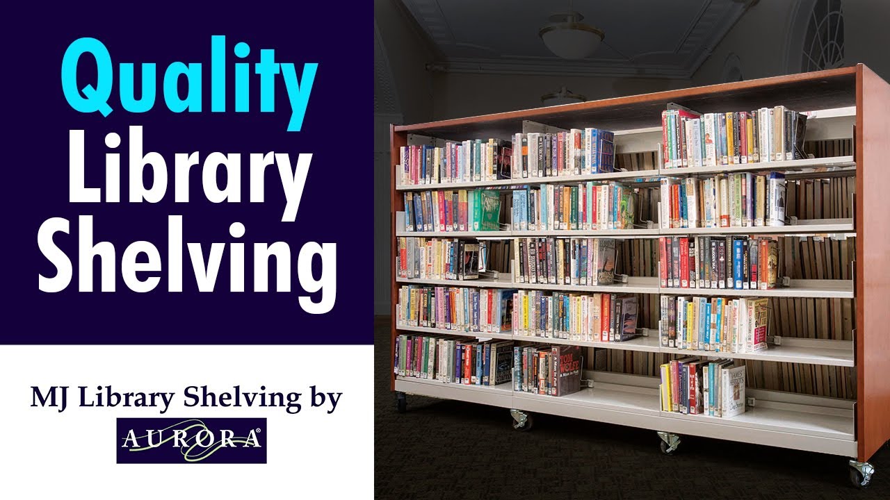Quality Library Shelving | MJ Library Shelving by Aurora
