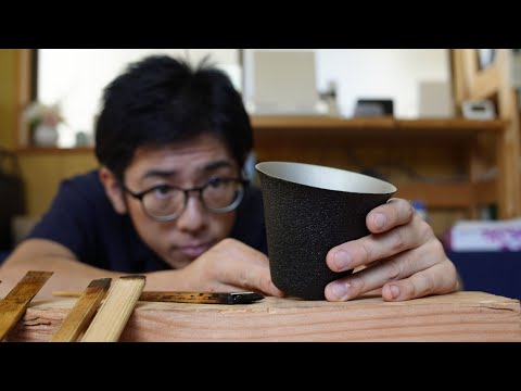Pengrajin Jepang - Gelas Kertas Semi Permanen!? Proses Pelapisan Pernis yang Sangat Baik