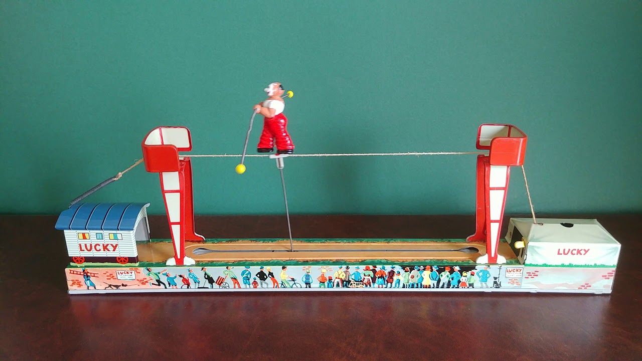 Arnold Clockwork Tightrope Walker Lucky Clown