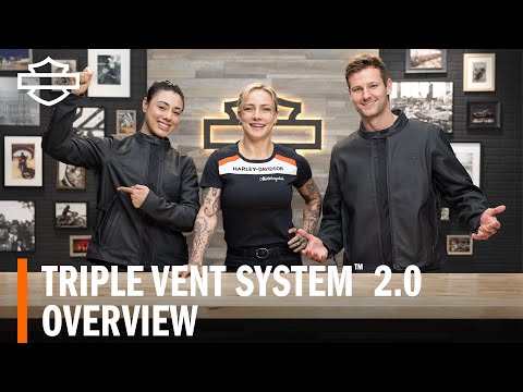 Harley-Davidson Triple Vent System 2.0 Leather Jacket Overview