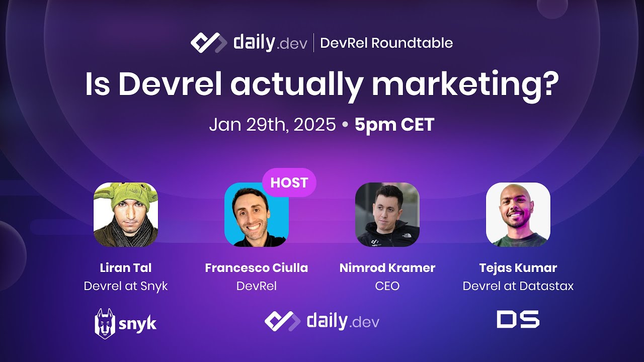 Is Devrel actually marketing?