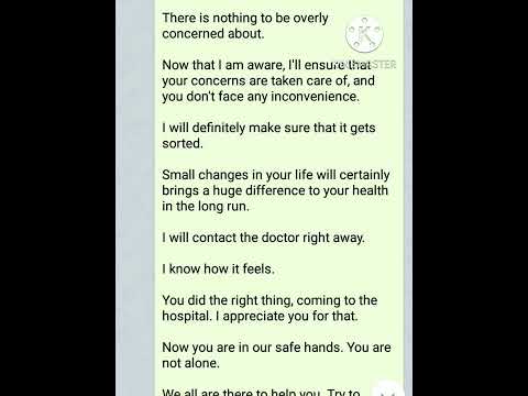 Reassuring phrases for # Oet speaking#