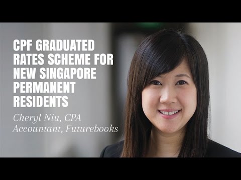 CPF Graduated Rates for new Singapore Permanent Residents