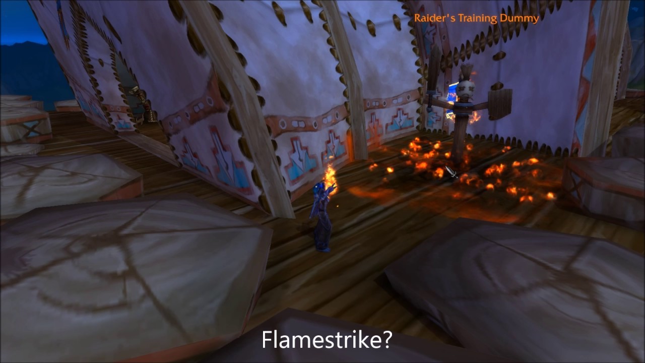 NEW FIRE MAGE ANIMATIONS IN 7.3!