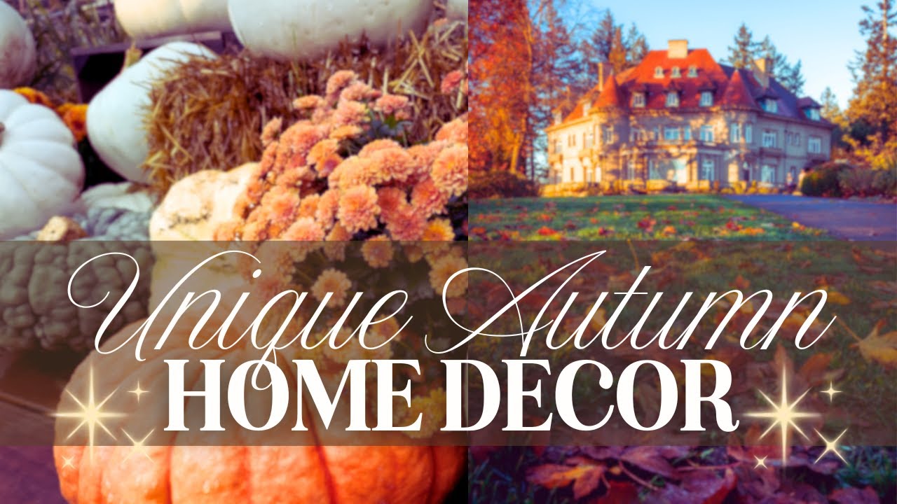Turn your home into a ✨cozy✨ fall retreat with these Unique Fall Decor Finds!🍁