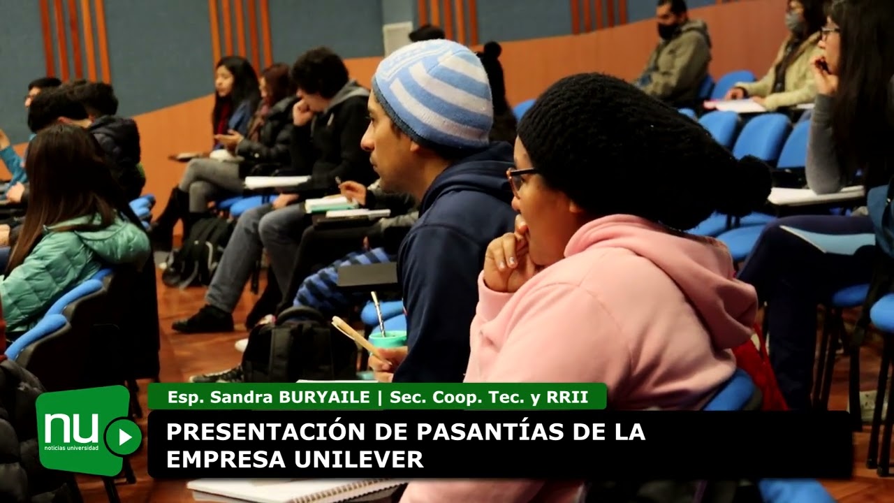 PRESENTACIÓN DE PASANTÍAS DE LA EMPRESA UNILEVER
