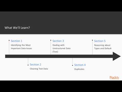 Learn Clean Data Tips Tricks and Techniques The Course Overview | packtpub com - Mind Luster