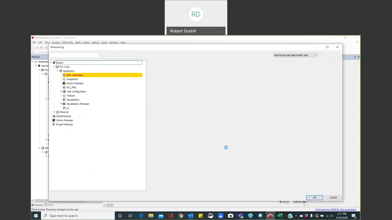 Video 6 Codesys 3 Creating Function Blocks