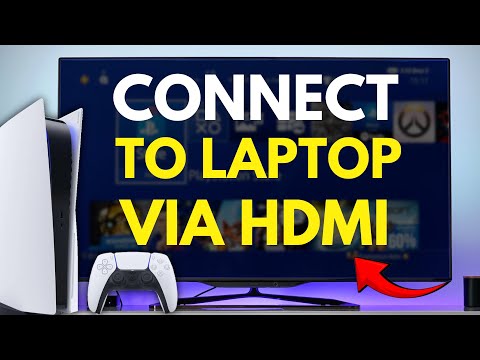 How To Connect PS5 To Laptop With HDMI