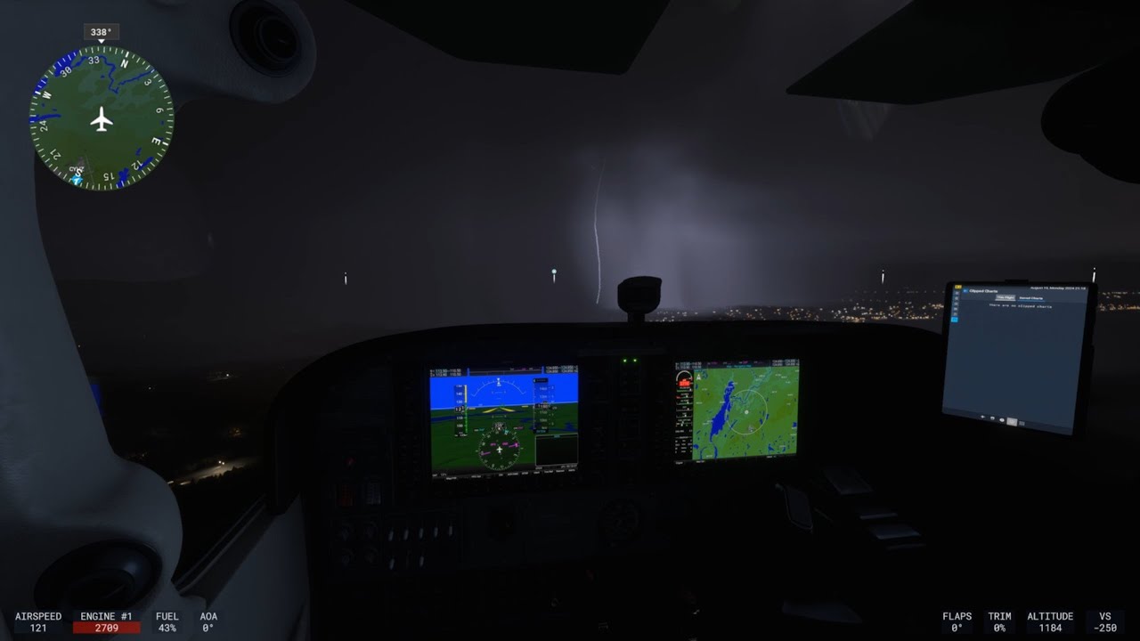 Microsoft Flight simulator 2024 Flying into thunderstorms - Videos & Streams - Microsoft Flight ...