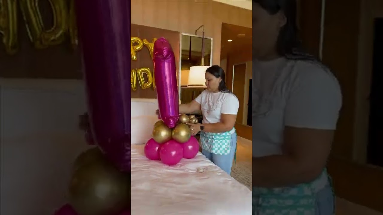 💕Birthday Room Decor in pink style 💕💖✨