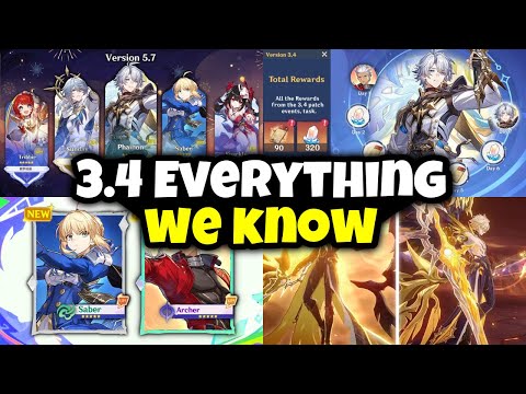 EVERYTHING WE KNOW ABOUT 3.4: 11 Banners, Buffs, Rewards - Honkai: Star Rail