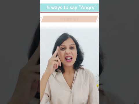 Other words for "angry" in english #englishspeaking #englishvocabulary #angrysynonyms