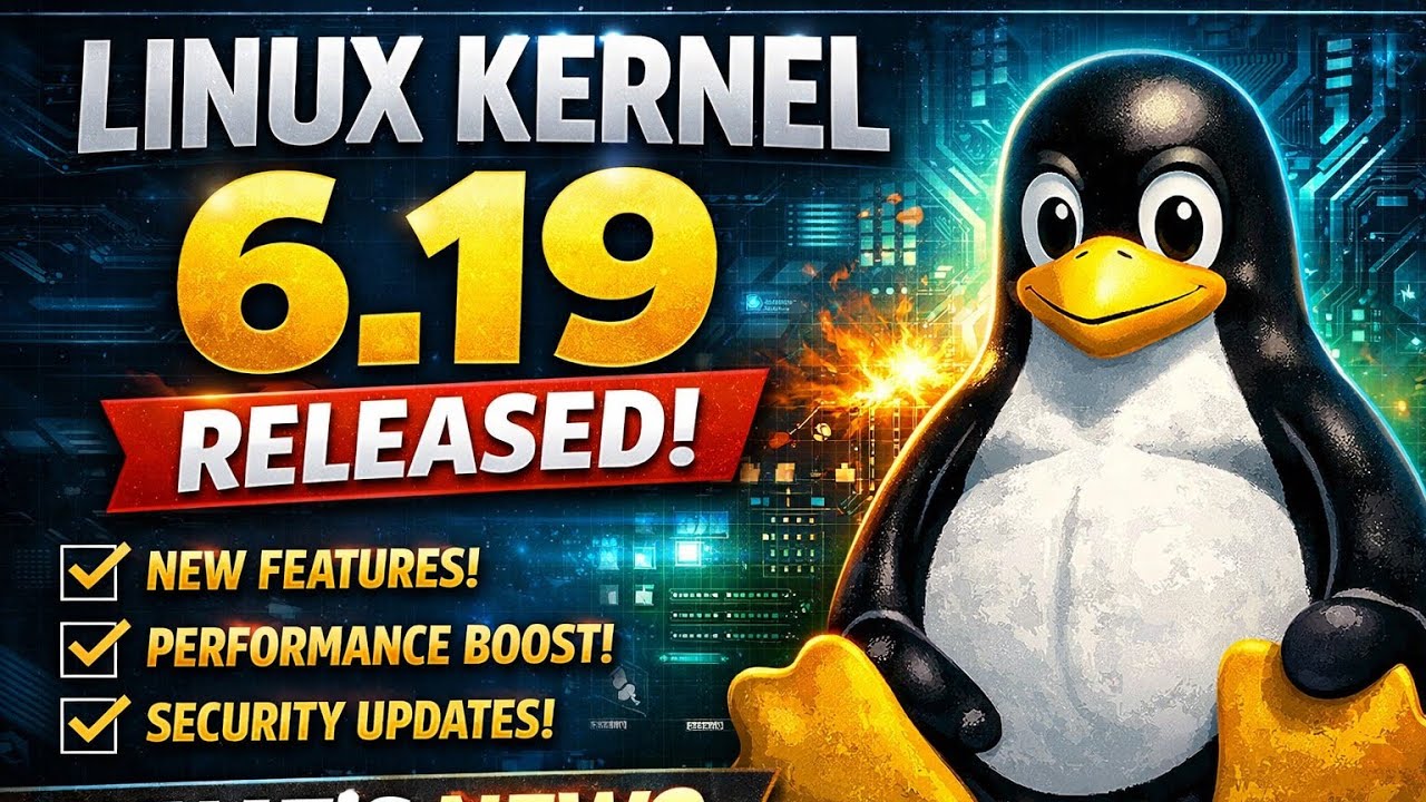 Linux Kernel 6 19 Officially Released, This Is What’s
