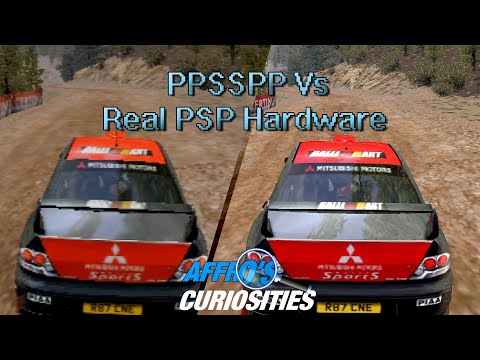 PPSSPP 1.12.3 Emulation Vs Real PSP Hardware - Affro's Curiosities