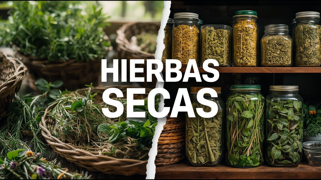 Cómo Secar y Conservar Plantas Medicinales