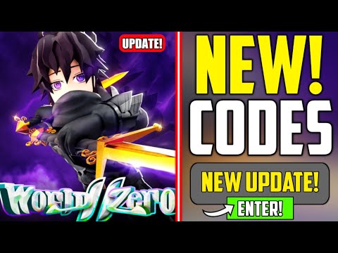 ✅New Update Codes✅ World zero codes 2023 - world zero codes - world zero code,