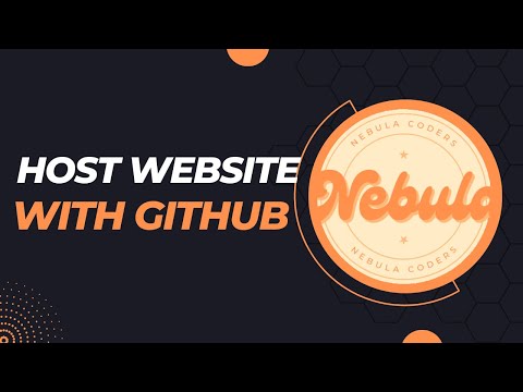 Hosting a HTML Website Through Github Pages | Nebula Coders 2024