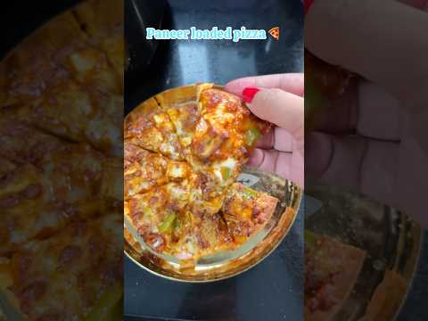 My Philips Airfryer series -5| Paneer loaded pizza #shorts#food#pizza #airfyer#philipsairfryer
