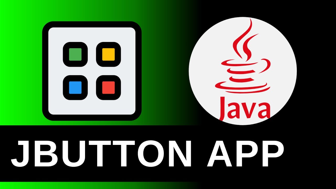 Creating JButton - Java Swing Tutorial 2