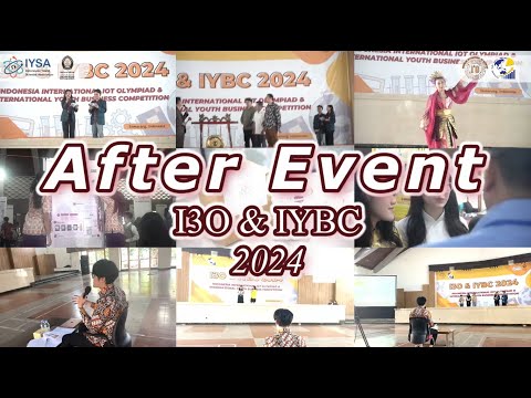 After Event I3O IYBC 2024