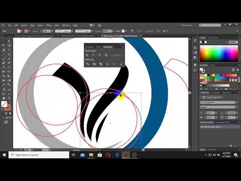 লেটার দিয়ে লোগো ডিজাইন করবেন কিভাবে , letter logo y illustrator tutorial