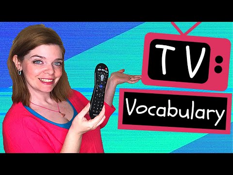 TV Vocabulary: How to talk about TV in English! / テレビの語彙:英語でテレビについて話す方法! Discuss TV Shows