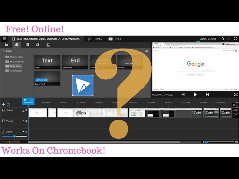 Best Online Video Editor for Chromebook! (Free!)