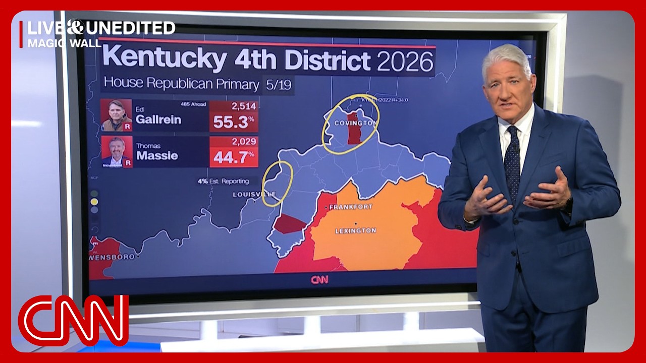 Live: John King breaks down primary election results in AL, GA, ID, KY, OR & PA
