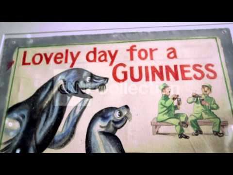 GUINNESS ARTWORK LOST FOR 40 YRS FOUND