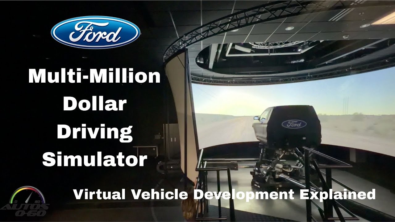 Ford’s Multi-Million Dollar Driving Simulator | Virtual Vehicle Development, Tested and Explained