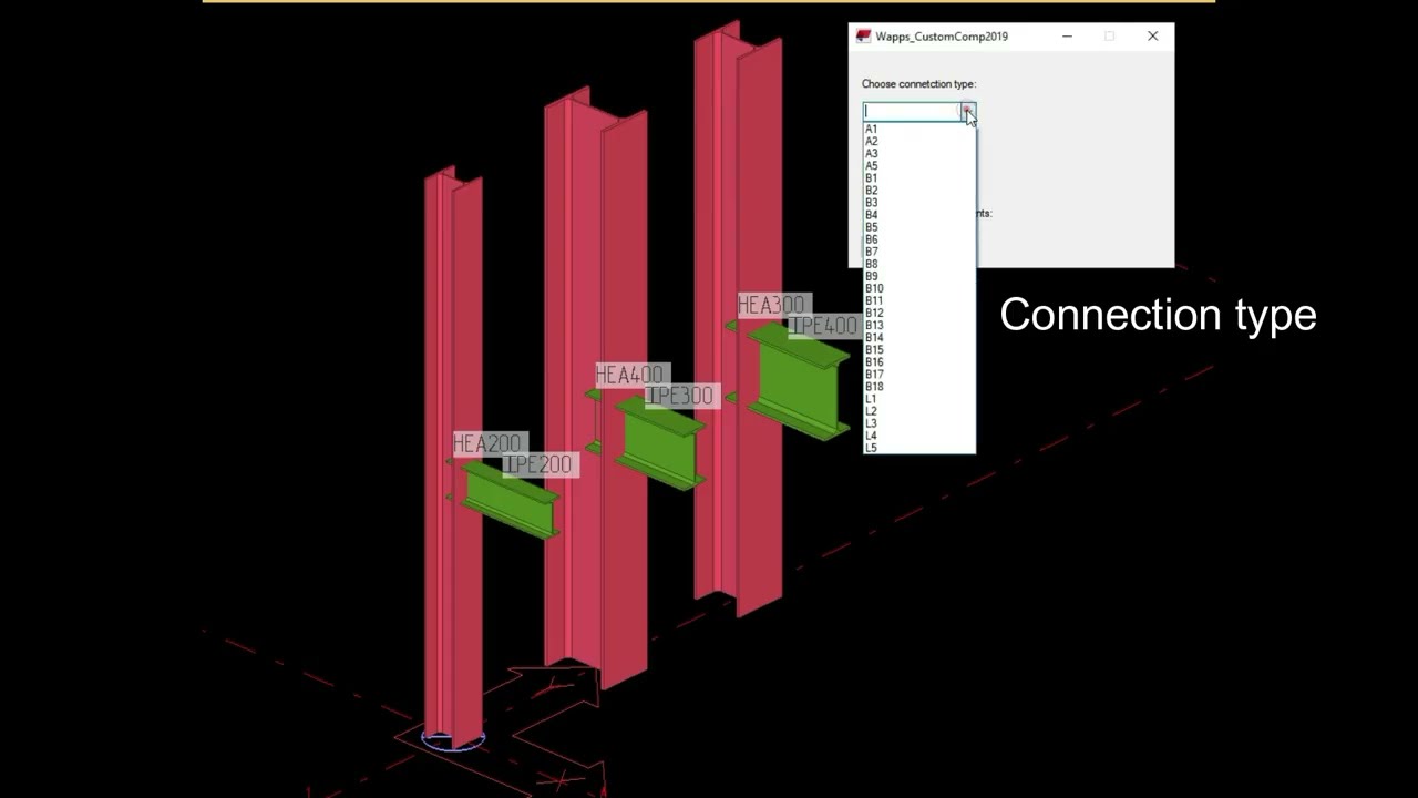 Tekla Structures Open Api - Custom Component Excel Link
