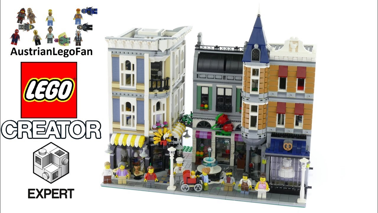 Lego Creator 10255 Assembly Square - Lego Speed Build Review