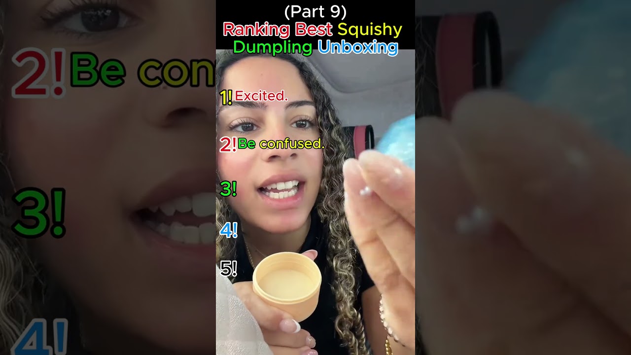 Ranking Best Squishy Dumpling Unboxing. #squishydumpling #unboxing#us