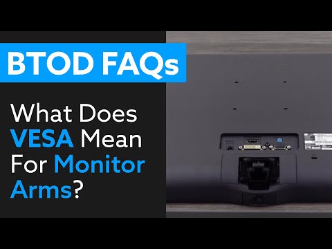 What Does VESA Mean For Monitor Arms?