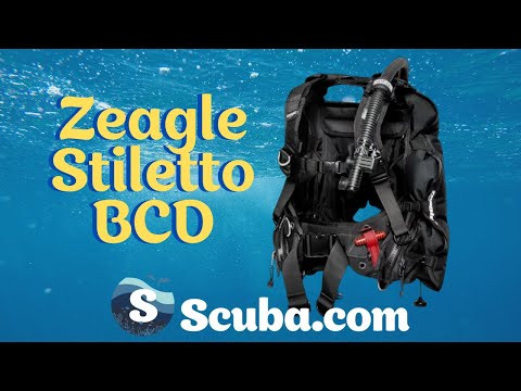Zeagle Stiletto BCD with Ripcord Weight System - Scuba Zeagle Stiletto BCD with Ripcord Weight System - Scuba
