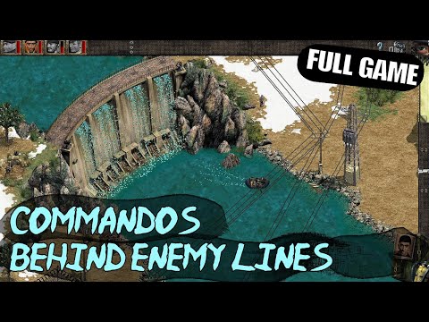 Commandos Behind Enemy Lines -- Full Gameplay (PC, 1998) No Commentary