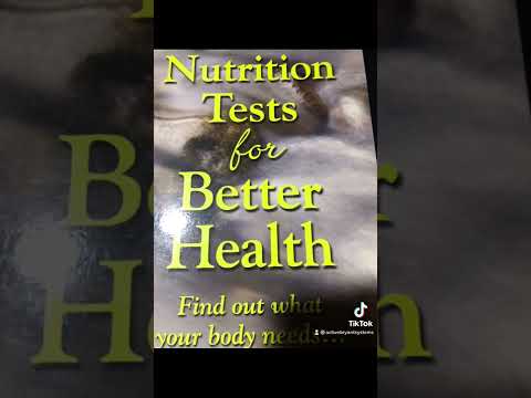 Dr Cass Ingrams Book nutritional test for better health excellent book #shorts.