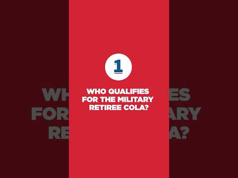 Do You Get a COLA (Cost-Of-Living Adjustment) Increase in 2025? | First Command