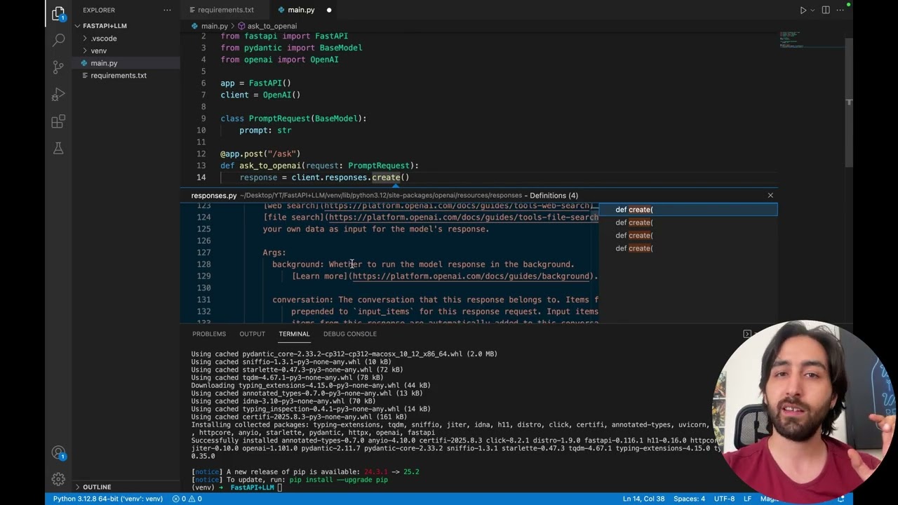 FastAPI + LLM in Under 10 Minutes