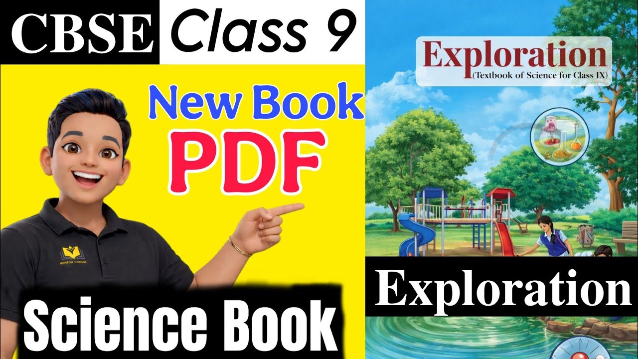 CLASS 9 Exploration New Science Book Pdf Download/New NCERT Book Pdf #cbse #class9