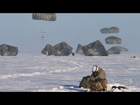 Watch U.S. Army Paratroopers Drop Over the Arctic