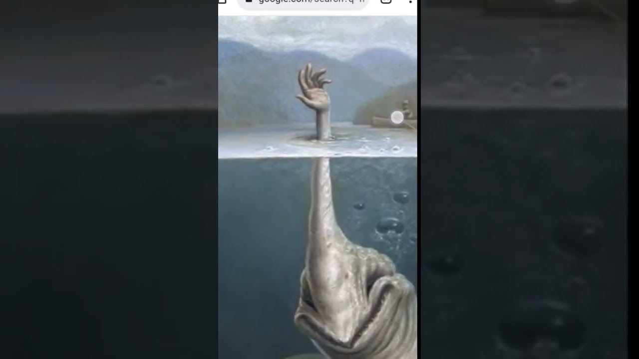 oh no hand sea monster 👹😖😖😖😣😣