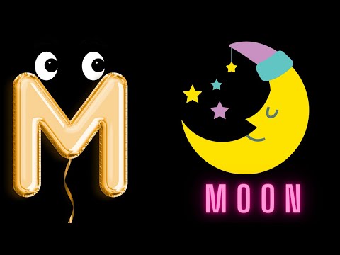 WORDS THAT START WITH LETTER Mm | 'm' Words | Vocabulary For Kids