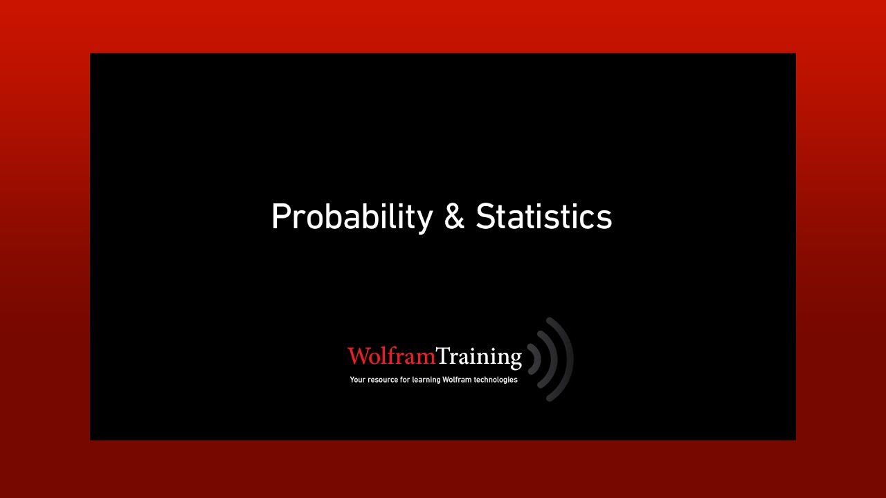 Probability and Statistics
