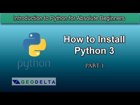 Lesson 1- How to Install Python on Windows (Introduction to Python for Absolute Beginners)
