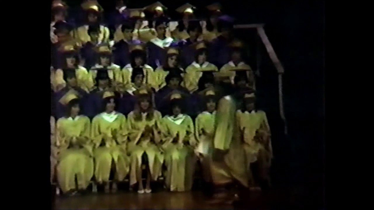 Saddle Brook High School Graduation 1982.