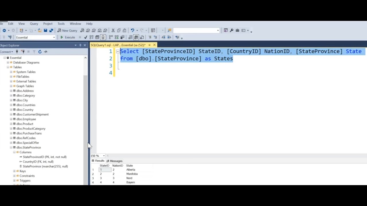 SQL ALIASES | INTRODUCTION TO SQL SERVER